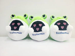 Gấu bông in ấn logo HCMUS – IGIFT