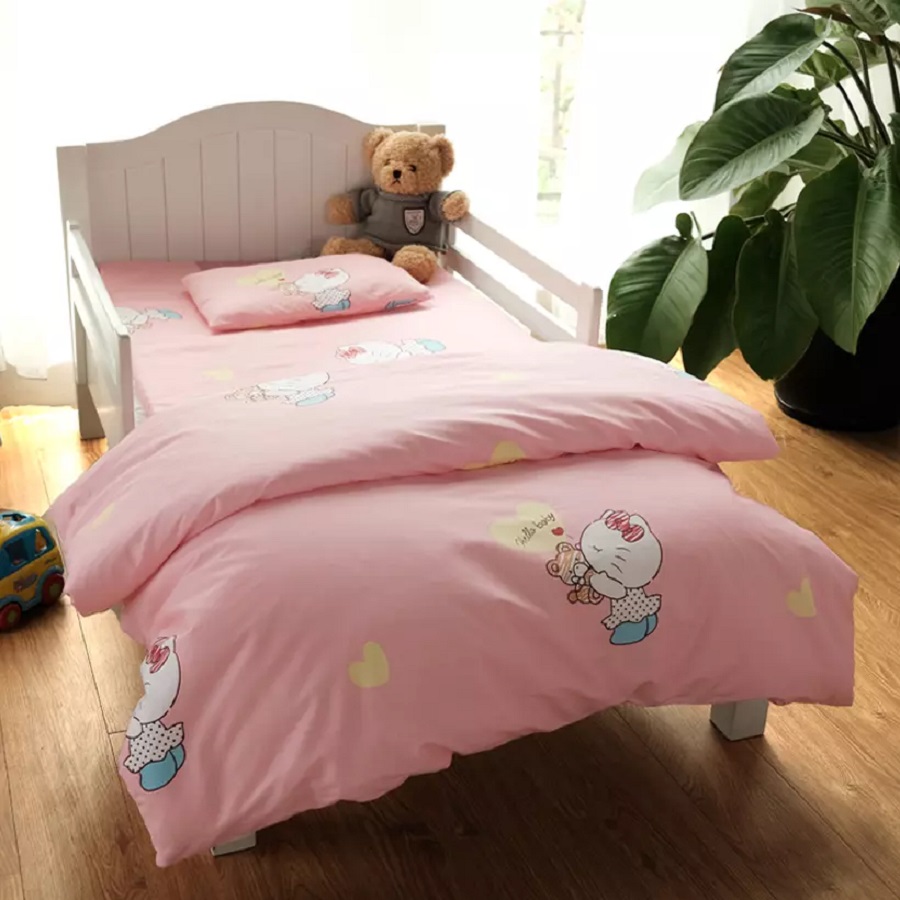 10 Mẫu Chăn Ga Gối Đệm Hello Kitty Dễ Thương Bé Gái Nào Cũng Mê