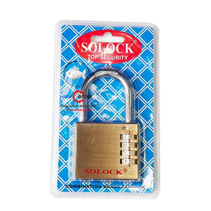 Khóa số thau 4 số cài đặt 60mm Solock - SL604 | HomeCenterVN.com - Tổng ...