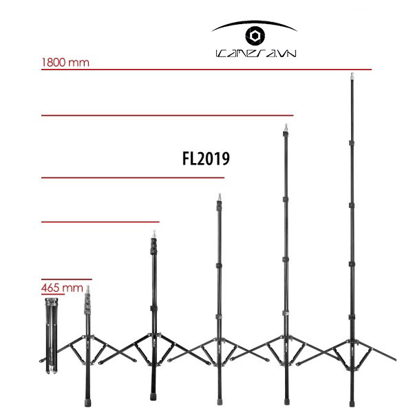 Chân đèn Kingjoy FL2019 dùng cho đèn studio-tải trọng 6-8kg-ICAMERA.VN