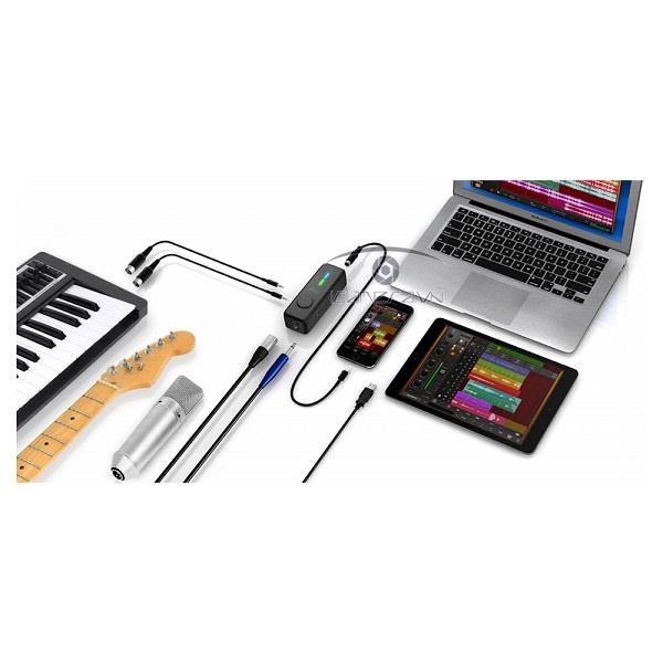 IK Multimedia iRig Pro I/O-Phụ kiện âm thanh hỗ trợ quay phim chụp anh