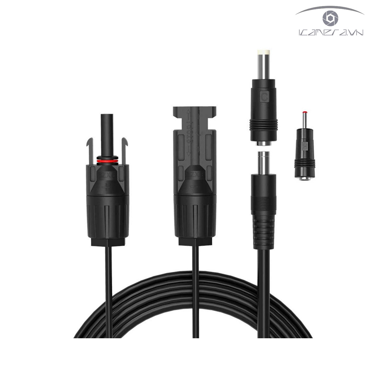 Cáp nguồn EcoFlow DC5521-DC5525 dành cho tấm pin năng lượng mặt trời