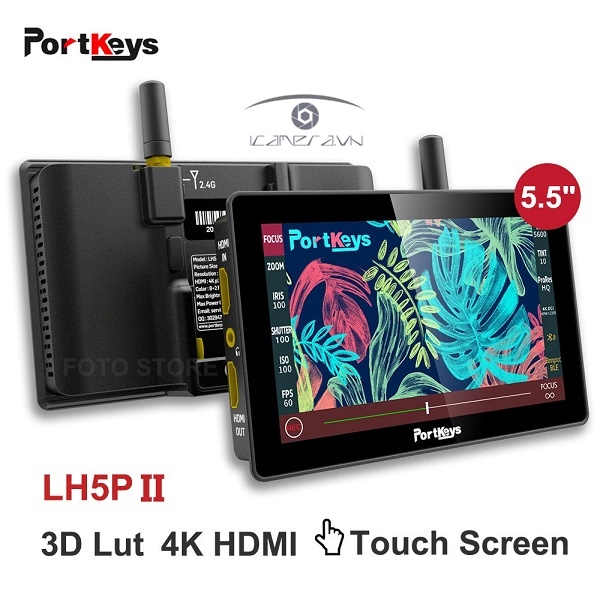 Màn hình camera cảm ứng Portkeys LH5P II-preview khi chụp ảnh,quay phim