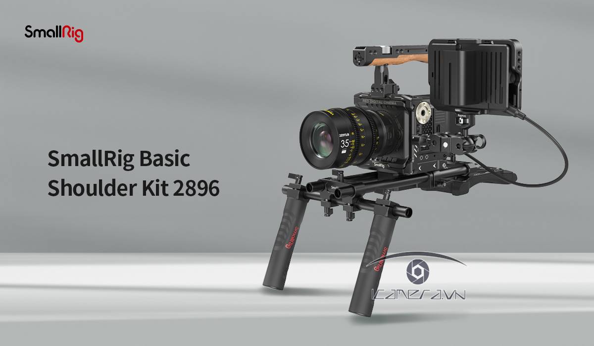 Giá đỡ máy ảnh vác vai SmallRig Basic Shoulder Kit 2896