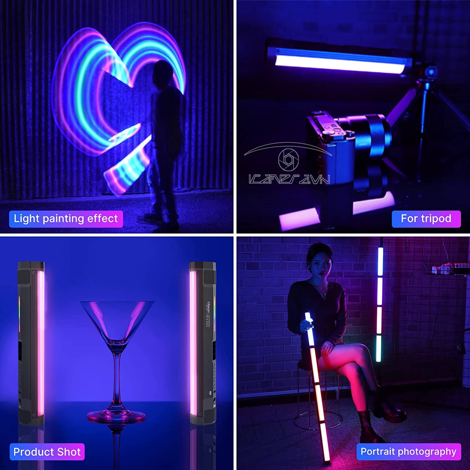 Đèn led ống RGB Ulanzi VL110