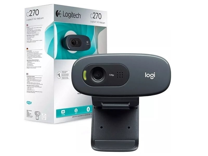 Webcam Logitech C270 HD cho laptop/ android TV box