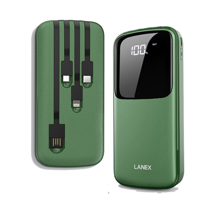 Pin dự phòng 10.000mAh Lanex LPB-N25 | Kann Store | Điện thoại, laptop ...