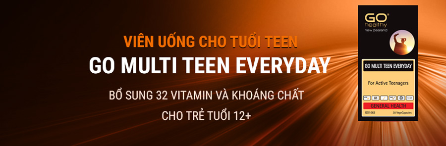 GO MULTI TEEN EVERYDAY – VIÊN UỐNG CHO TUỔI TEEN | Công ty Dược Mỹ Phẩm ...