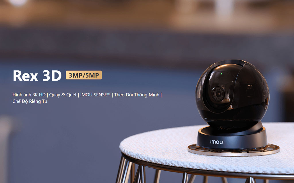 Camera IMOU REX 3D trong nhà IPC-GS2DP-3K0W 3MP | CÔNG TY TNHH THƯƠNG ...