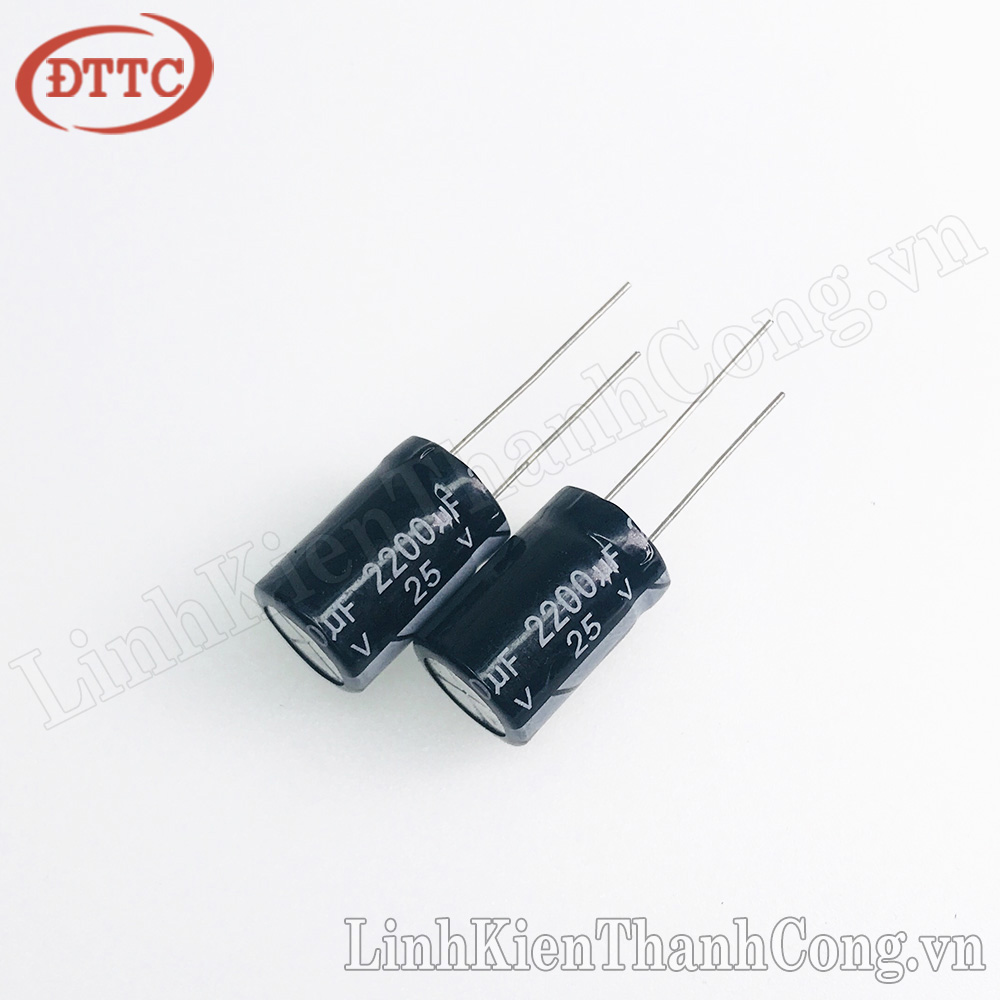 Tụ 2200uF 25V (13x25mm)