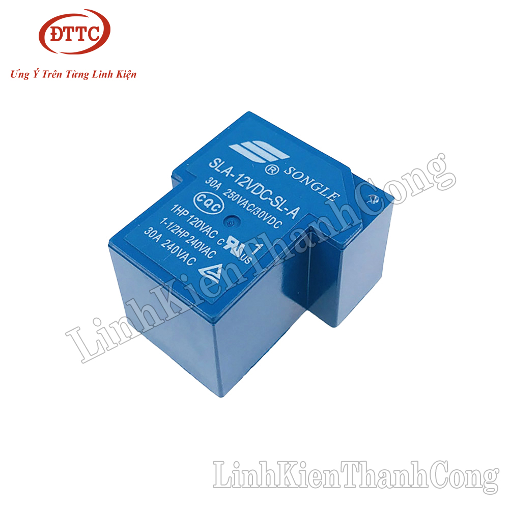 Relay 12V 30A SLA-12VDC-SL-A (4 Chân)