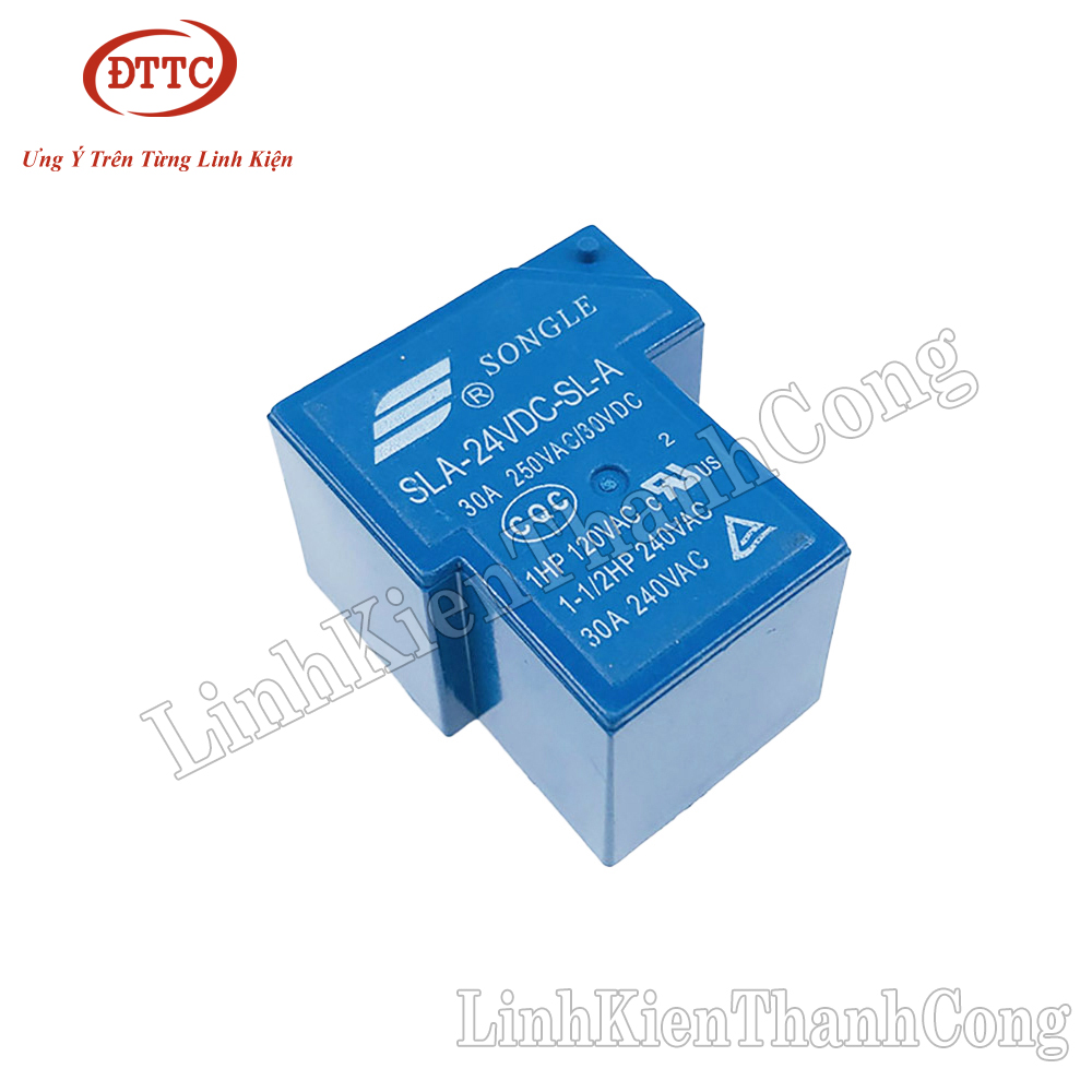 Relay 24V 30A SLA-24VDC-SL-A (4 Chân)