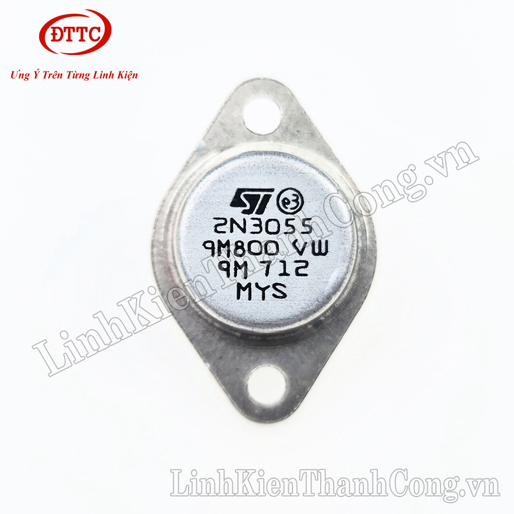 2N3055 Transistor NPN 15A 100V TO-3 ST (Thường)