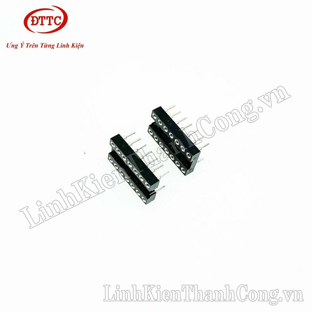 Đế IC 14 Chân DIP-14 Loại Tròn
