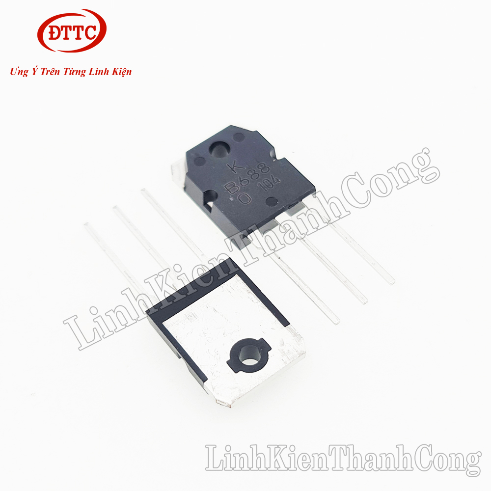 B688 TRANS PNP 8A 120V TO3P (Hàng KEC)