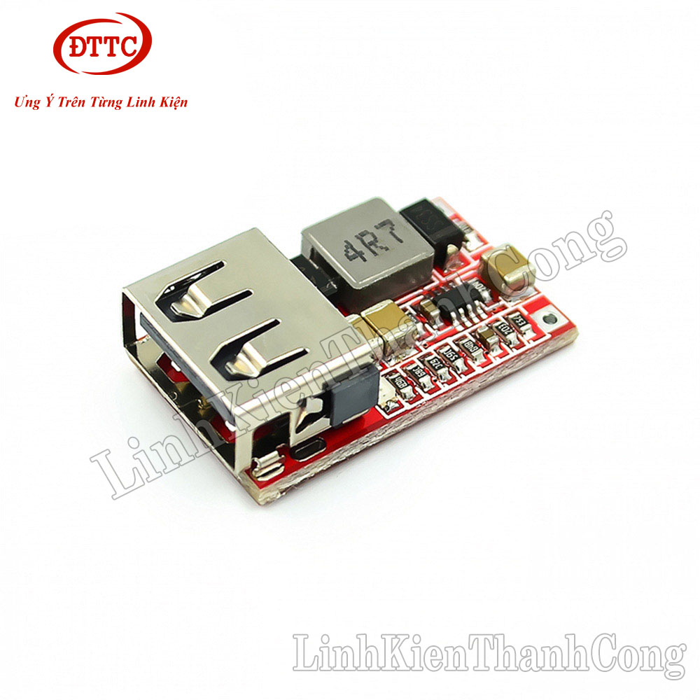 Mạch Buck Hạ Áp DC-DC 5V 3A (Tích Hợp Cổng USB)