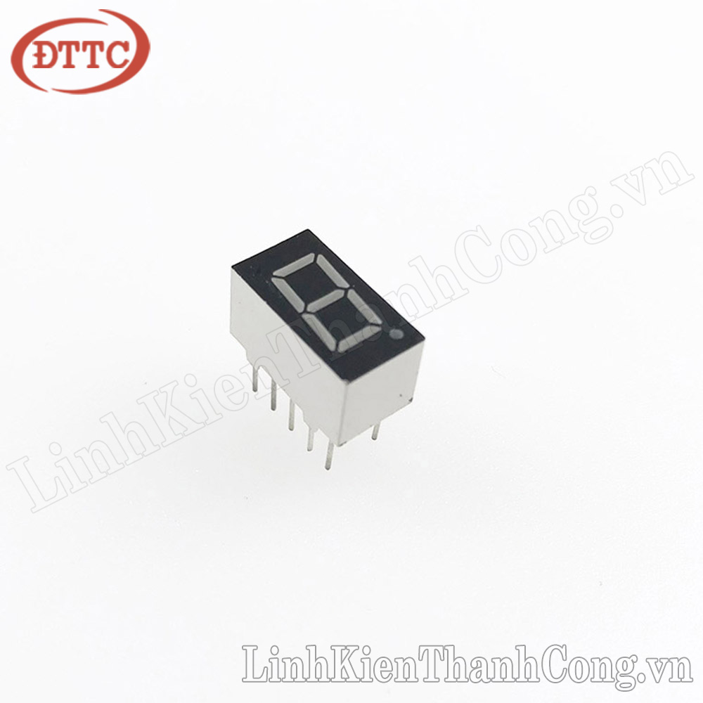 LED 7 Thanh 0.36inch 1 Số Màu Đỏ (Anot Chung)