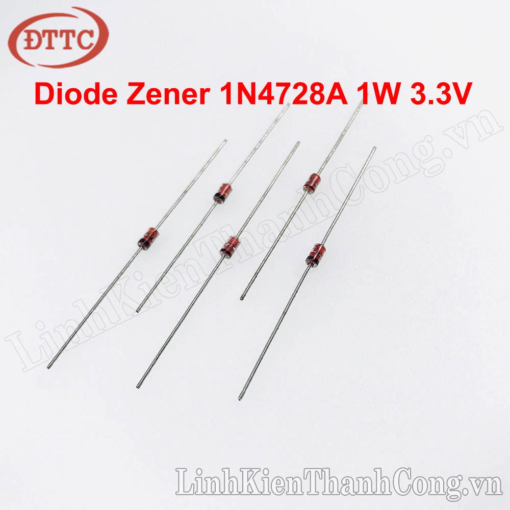 Diode Zener 1N4728A 1W 3.3V