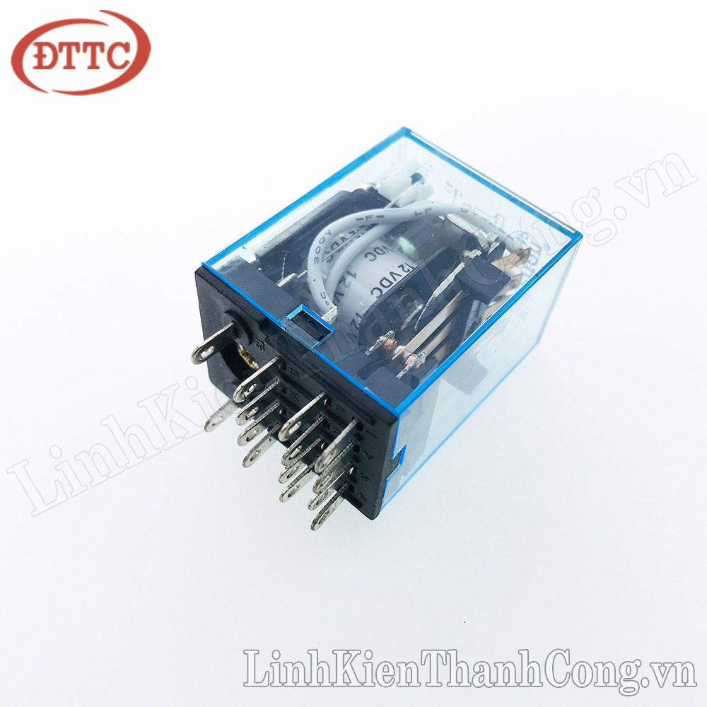 Relay Trung Gian MY4N 12V 5A 220VAC 14 Chân - Linh Kiện Thành Công