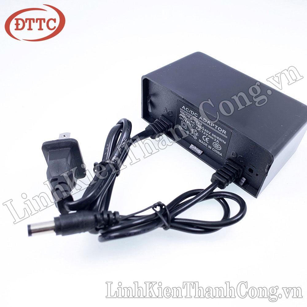 Nguồn 12V 2A Cho Camera Giám Sát Ngoài Trời