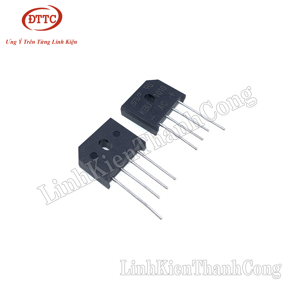 Diode Cầu KBU1010 10A 1000V DIP-4