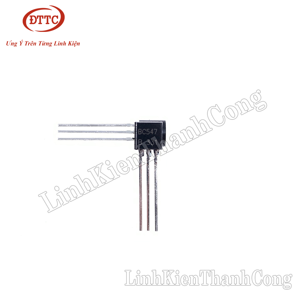 BC547 TRANSISTOR NPN 0.1A 45V TO92