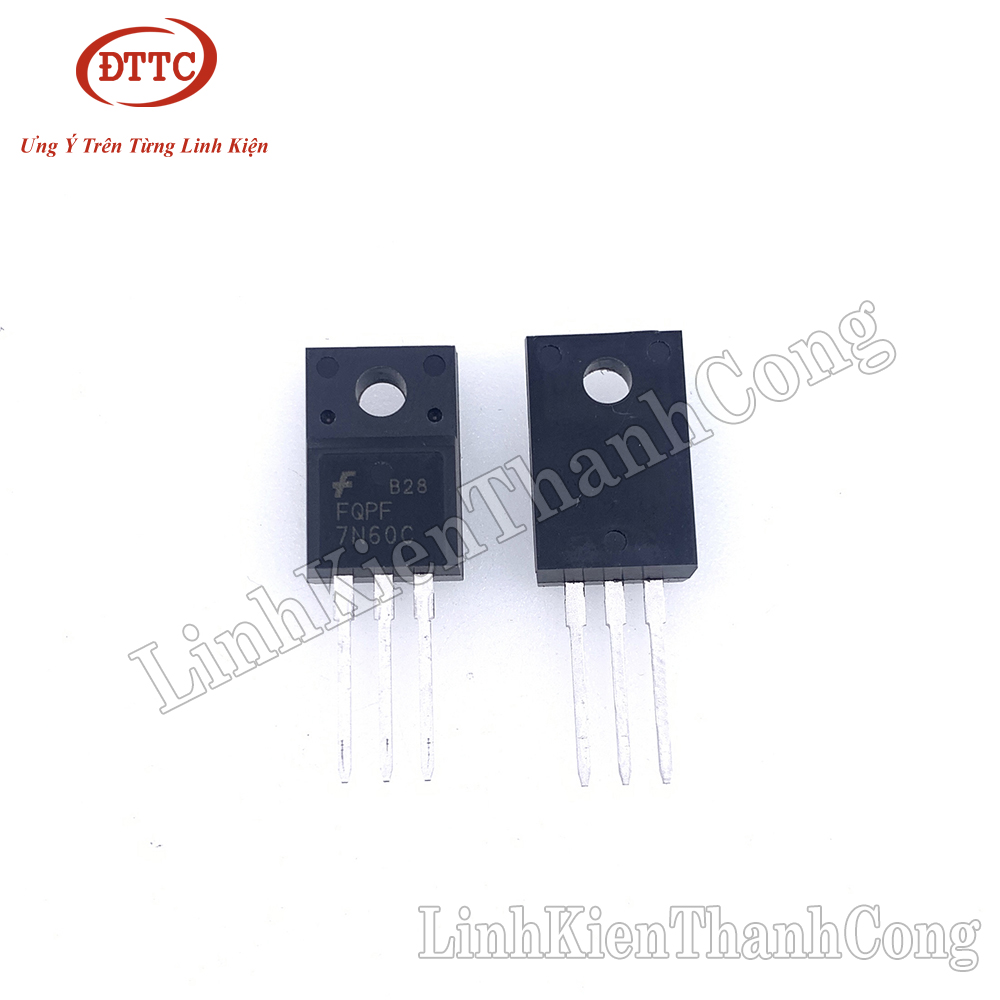 7N60 FQPF7N60C MOSFET N-CH 7A 600V TO220F