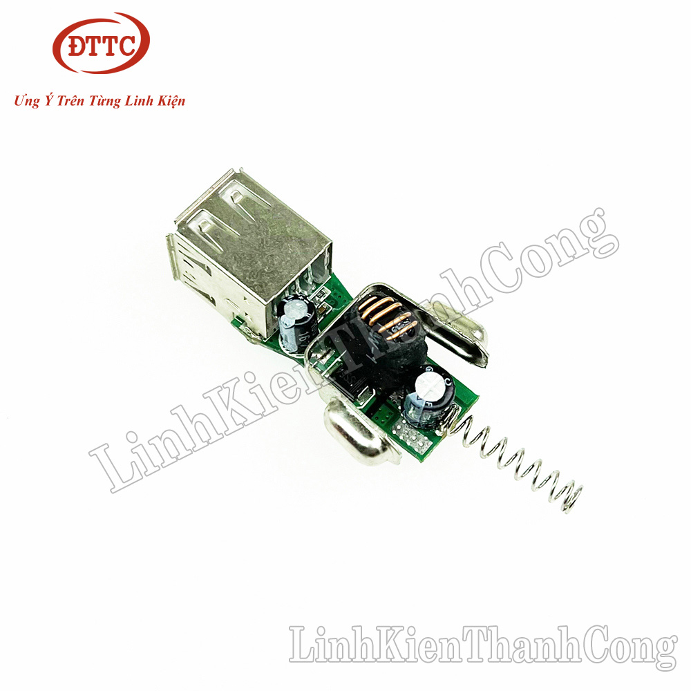 Mạch Tẩu Sạc Đầu Vào 6-12V, Ra 5V 2.4A, 2 Cổng USB