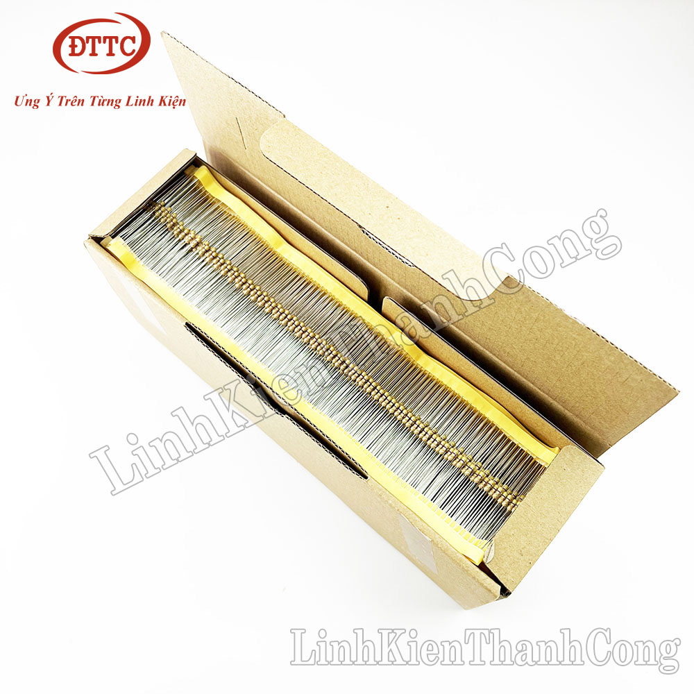 (Nguyên Hộp) Điện Trở Đài Loan Chân Đồng 4.7R 1/4W 5% 4 Vạch Màu (5000 Chiếc)