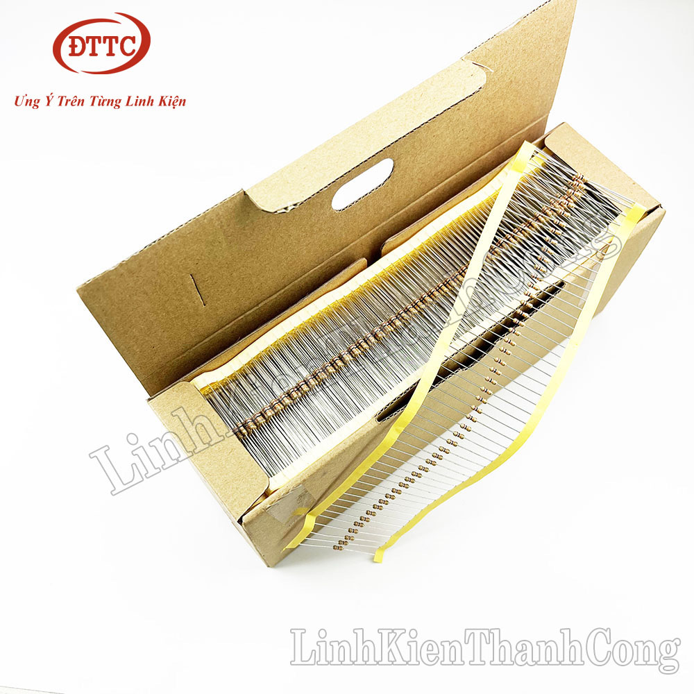 (Nguyên Hộp) Điện Trở Đài Loan Chân Đồng 20K 1/4W 5% 4 Vạch Màu (5000 ...