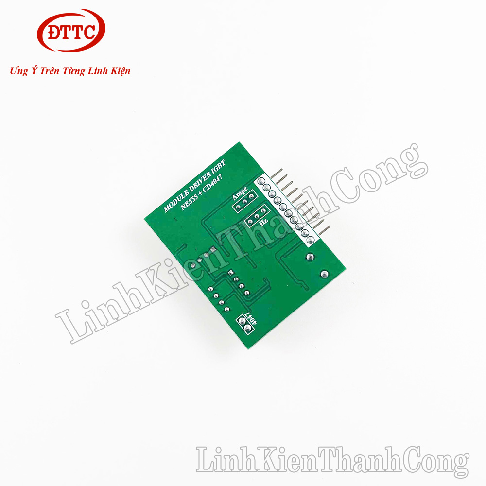 Mạch Băm Xung Lái IGBT 3 Chế Độ: Lỳ, NE555, CD4047