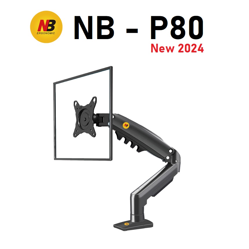 Giá đỡ màn hình NB-P80 Từ 17-30 inch, Tải trọng 9kg