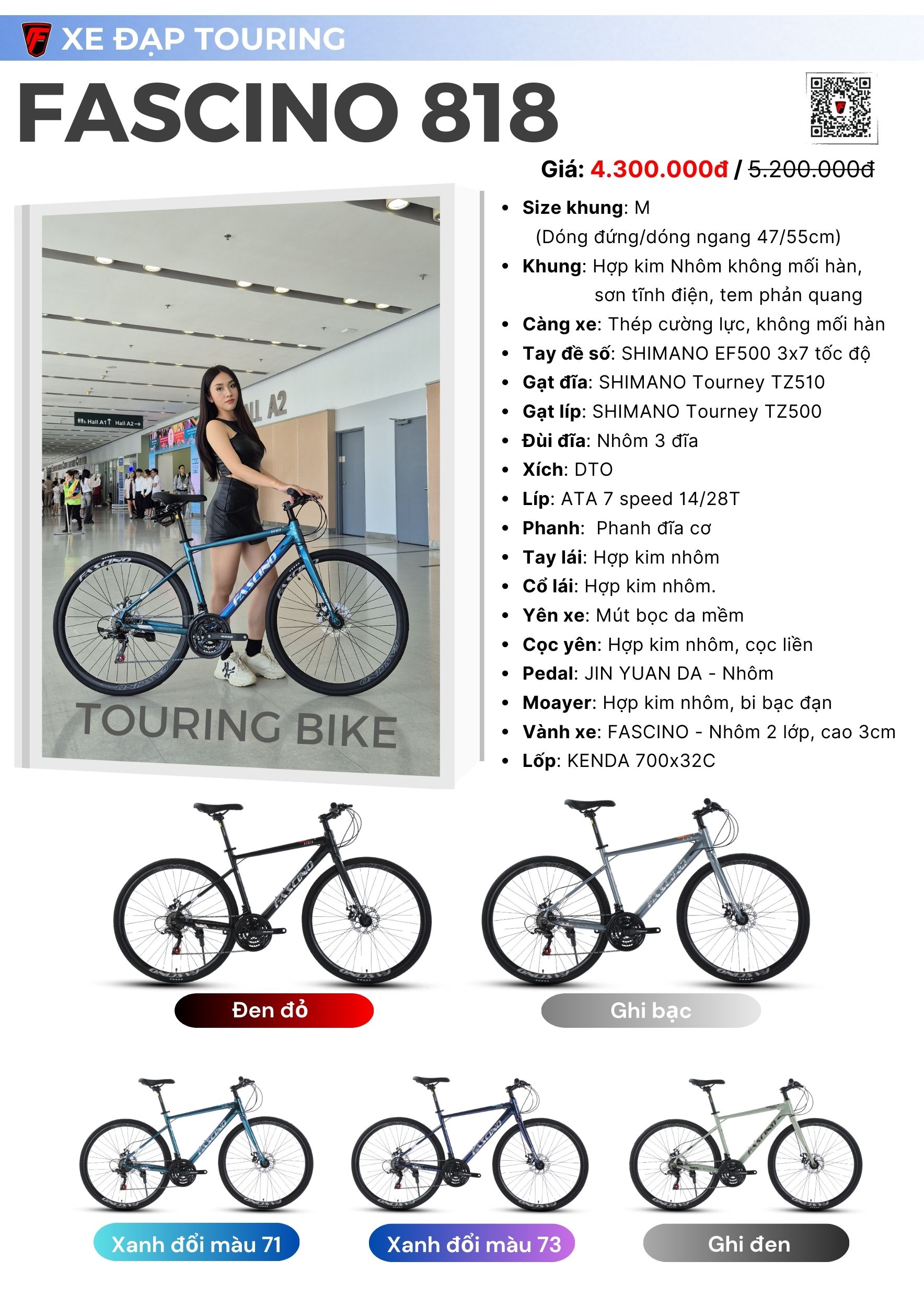 CATALOGUE FASCINO BIKE | XE ĐẠP FASCINO - Tốt Hơn, Đẹp Hơn, Rẻ Hơn