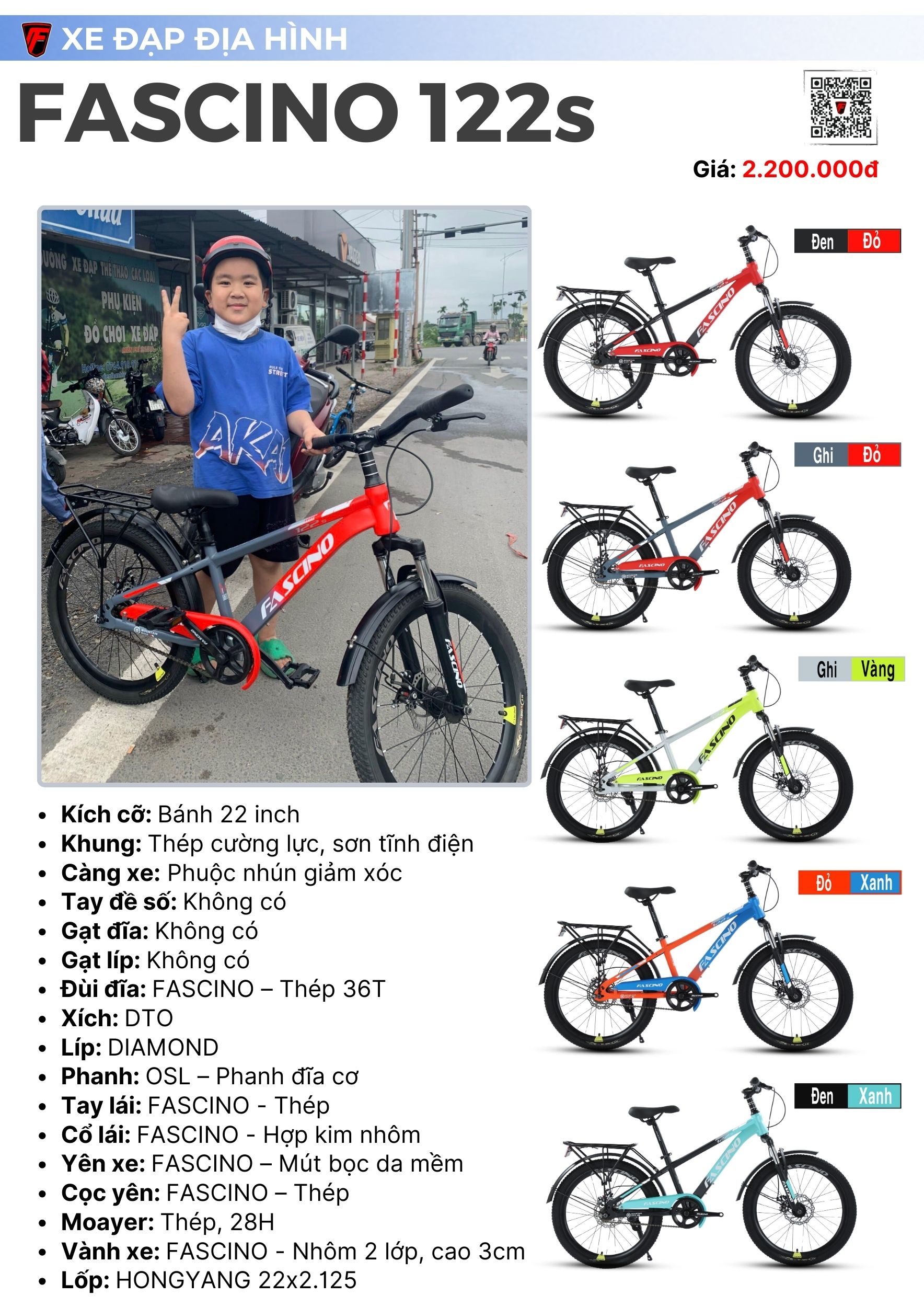 CATALOGUE FASCINO BIKE | XE ĐẠP FASCINO - Tốt Hơn, Đẹp Hơn, Rẻ Hơn