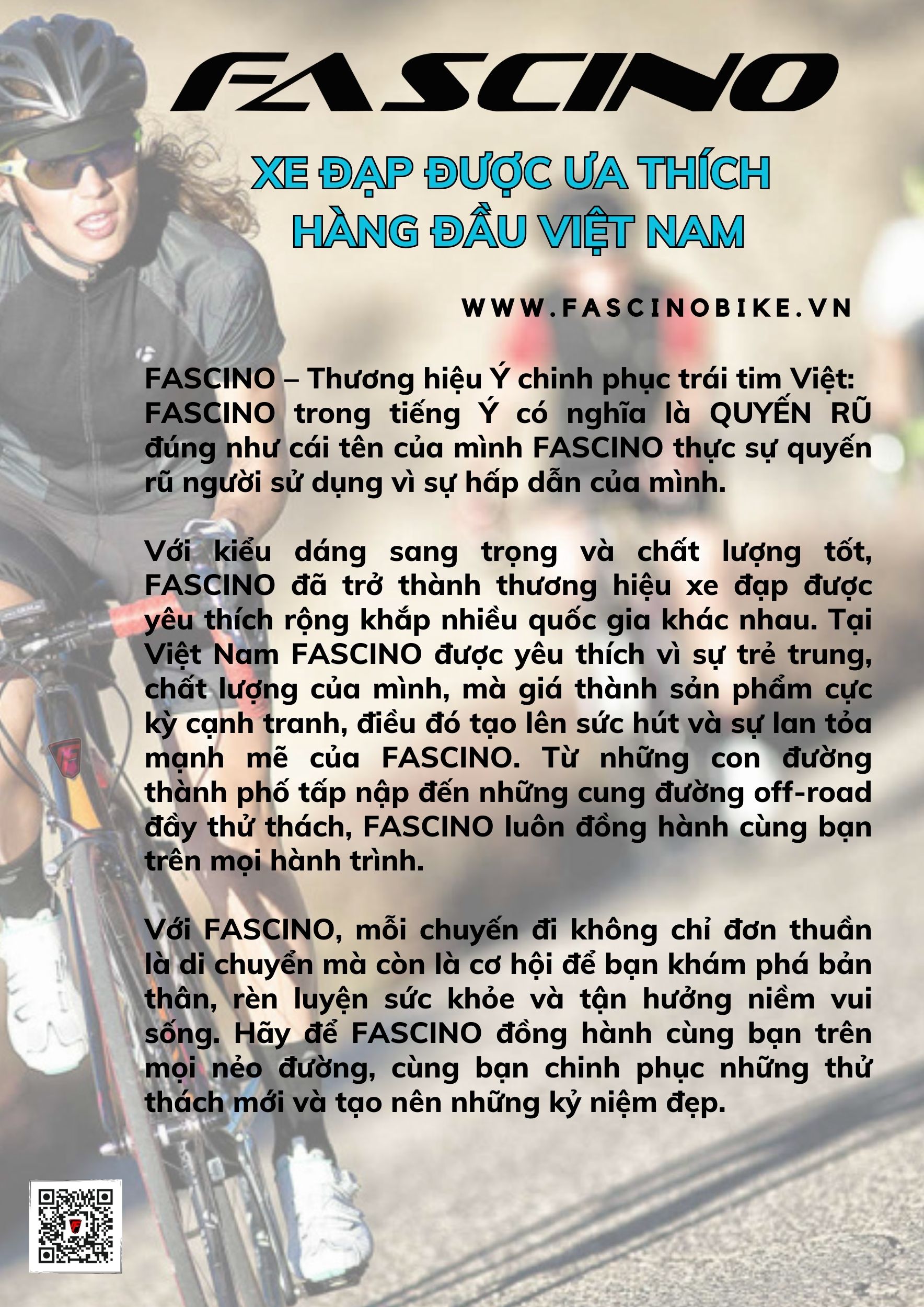 CATALOGUE FASCINO BIKE | XE ĐẠP FASCINO - Tốt Hơn, Đẹp Hơn, Rẻ Hơn