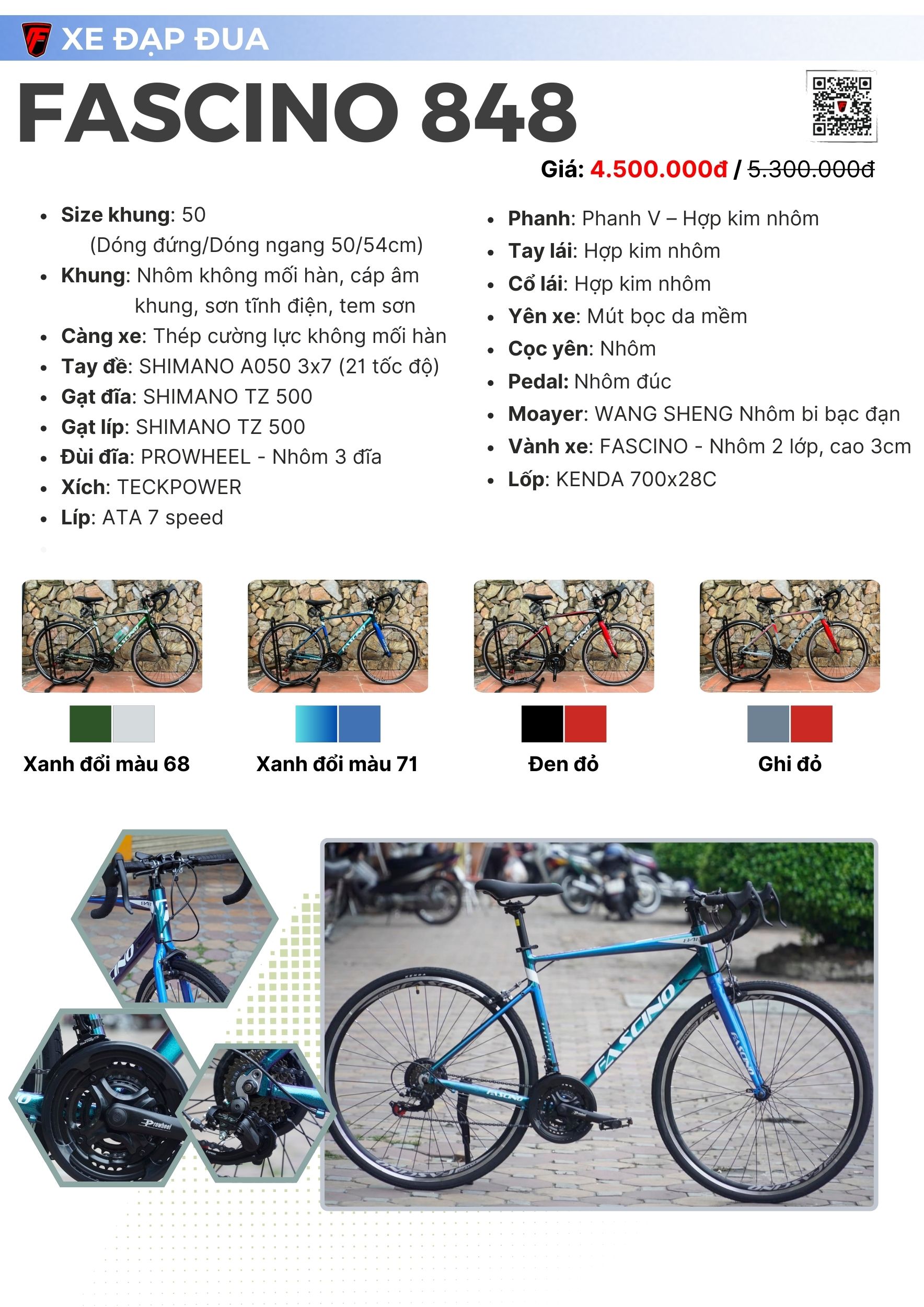 CATALOGUE FASCINO BIKE | XE ĐẠP FASCINO - Tốt Hơn, Đẹp Hơn, Rẻ Hơn