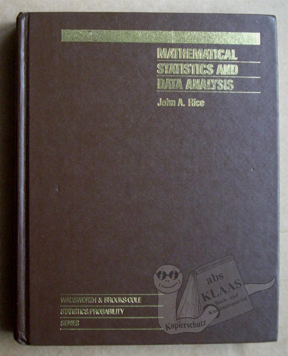 Mathematical Statistics And Data Analysis By John A Rice Bookworm Hanoi Mathematical Statistics And Data Analysis By John A Rice Bookworm Hanoi