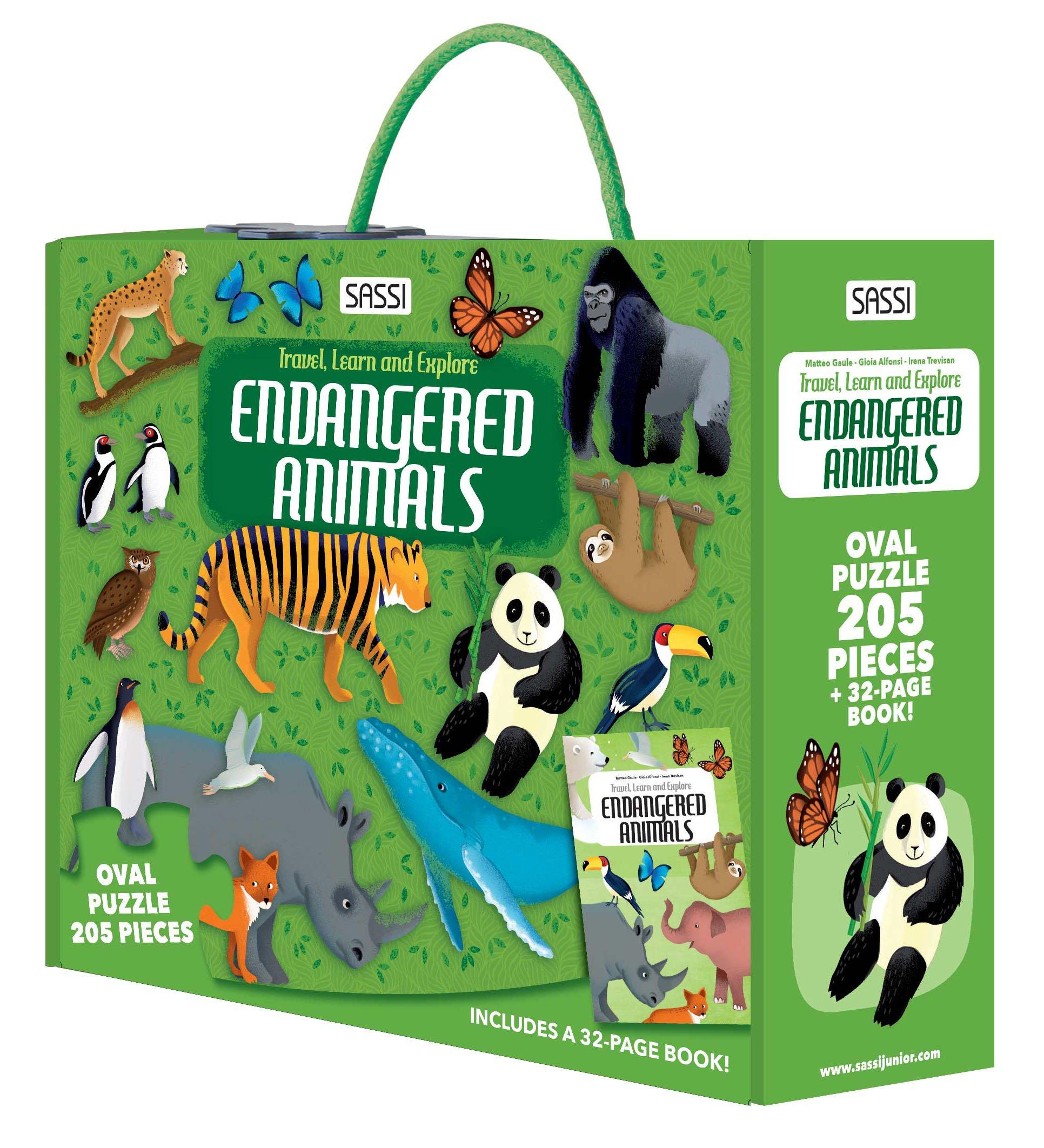 Travel, Learn and Explore Endangered Animals by Matteo Gaule - Bookworm ...