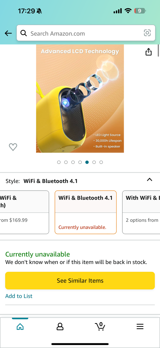 Máy chiếu hãng POKITTER PKT-H1 , 100 inch ( Hàng Amazon Mỹ ) Bewise Shop