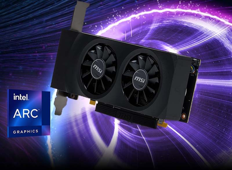Vga Msi Intel Arc A380 Lp 2x 6gb Gddr6 A380 Lp2x 6g