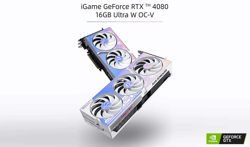 VGA Colorful iGame GeForce RTX 4080 16GB Ultra W OC-V GDDR6X RTX-4080 ...