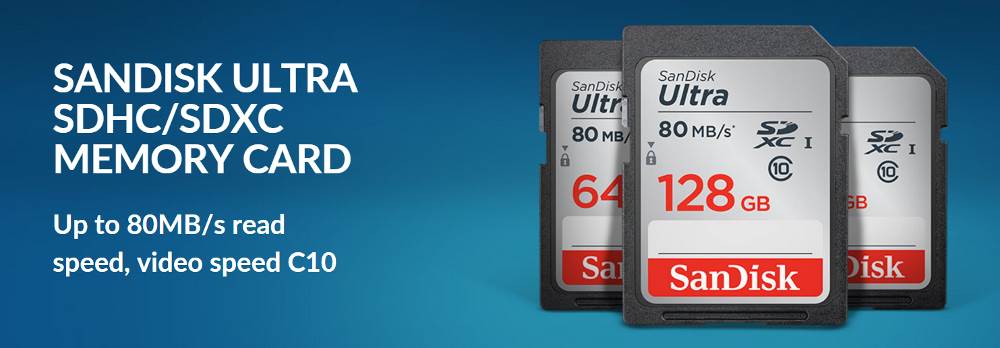 Thẻ nhớ SDXC SanDisk Ultra 533x 64GB 80MB/s SDSDUNC-064G-GN6IN