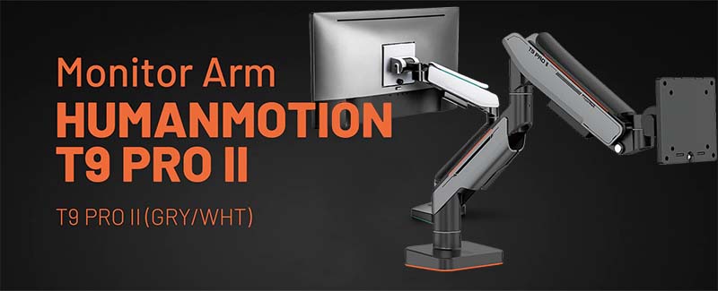 Giá đỡ màn hình Human Motion Monitor Arm T9 Pro II 17-43 Inch