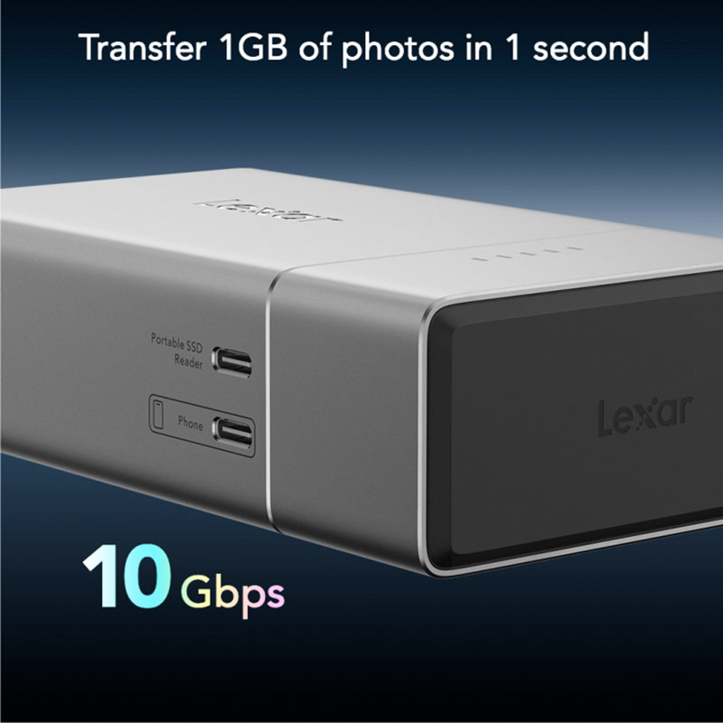 Đầu đọc thẻ nhớ Lexar Professional Workflow Type-C LPWF600N-1ANGL