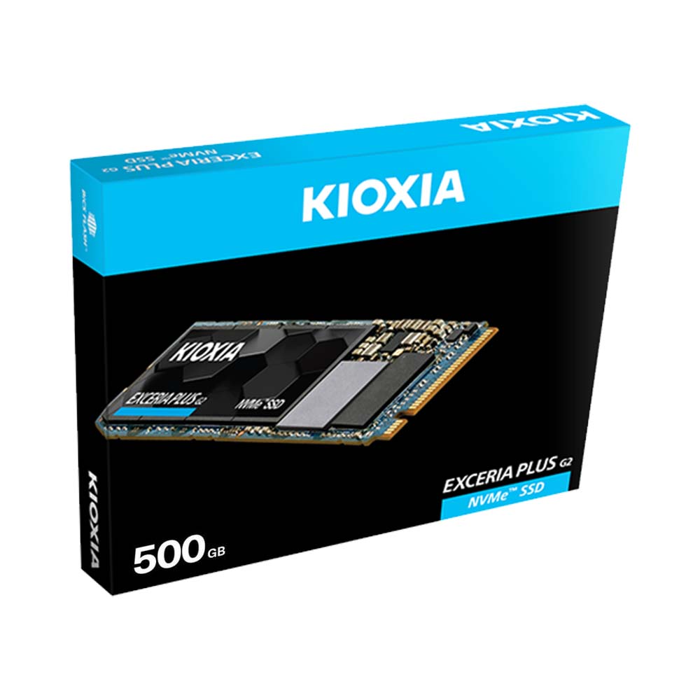 SSD Kioxia (TOSHIBA) Exceria Plus G2 M.2 PCIe Gen3 x4 BiCS FLASH 500GB LRD20Z500GG8