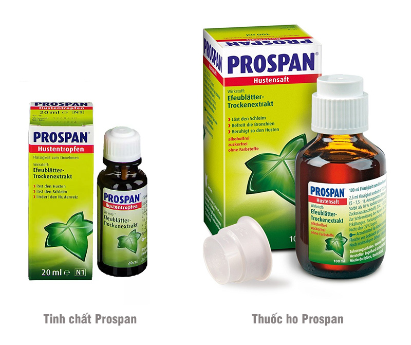 Thuốc ho Prospan Đức 100ml hiệu quả trong phòng ngừa và điều trị ho ...
