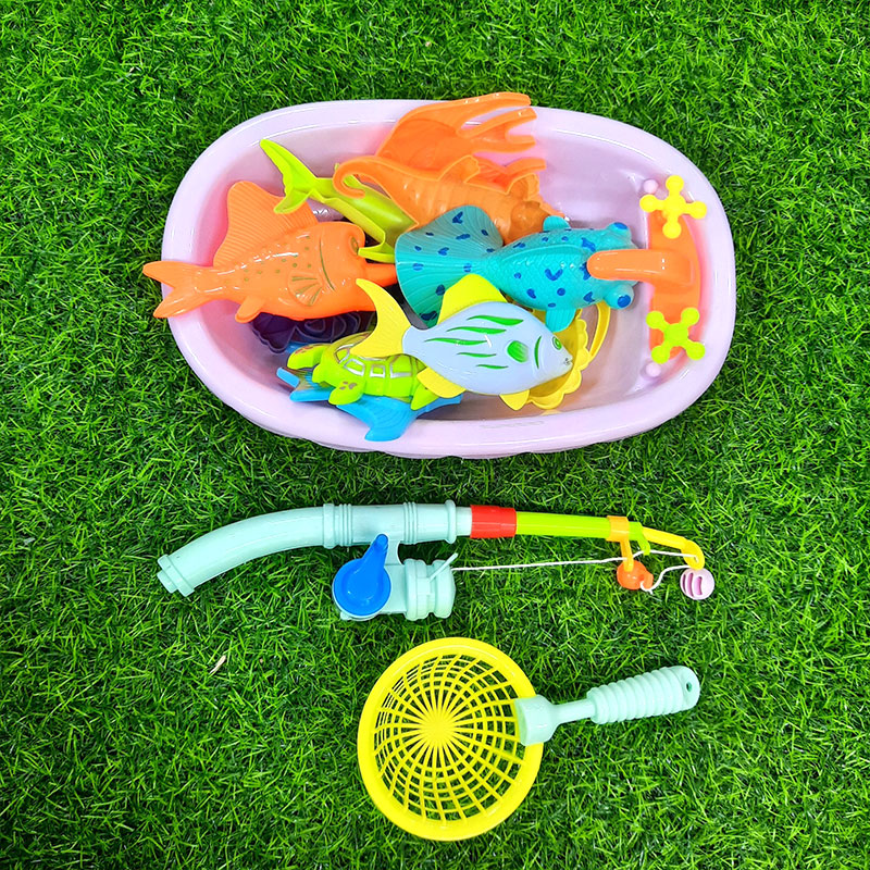 Đồ chơi câu cá cho bé kèm chậu B565 | MBMart.com.vn