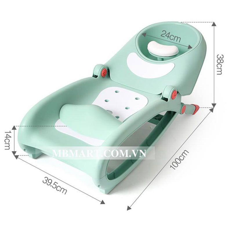Ghế gội đầu cho bé gấp gọn cao cấp MB-689 | MBMart.com.vn