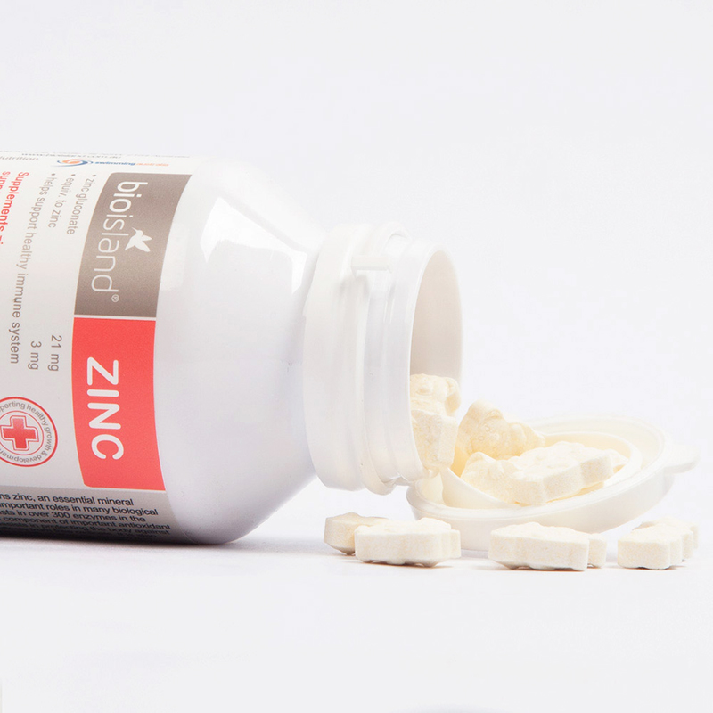 Kẽm ZinC Bioisiand Úc (120 viên) dạng viên nhai, dễ hấp thụ