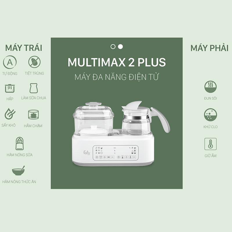 Máy tiệt trùng sấy khô đa năng Fatz Baby Multimax 2 Plus FB9025SL